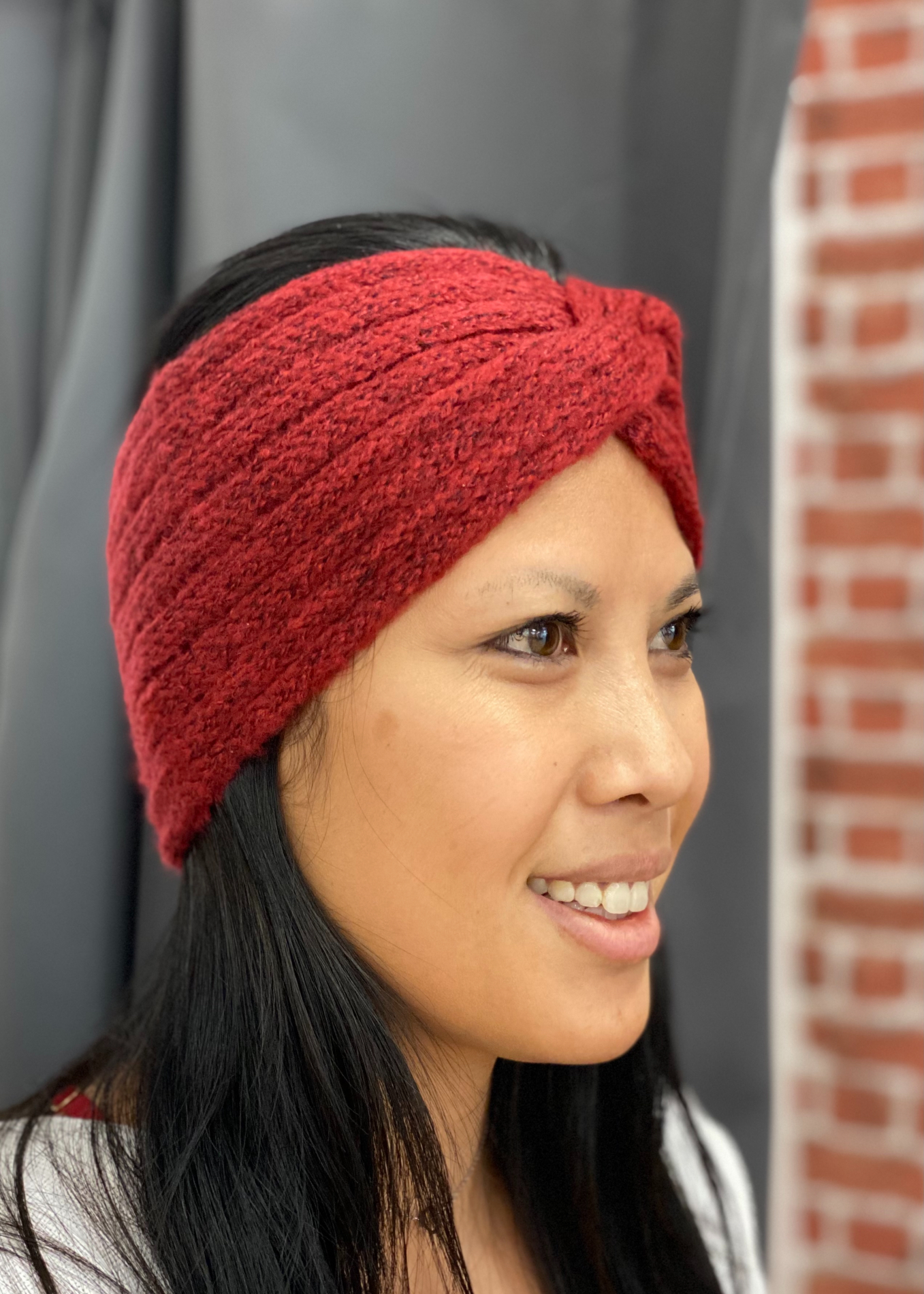 Bandeau cache oreilles en maille