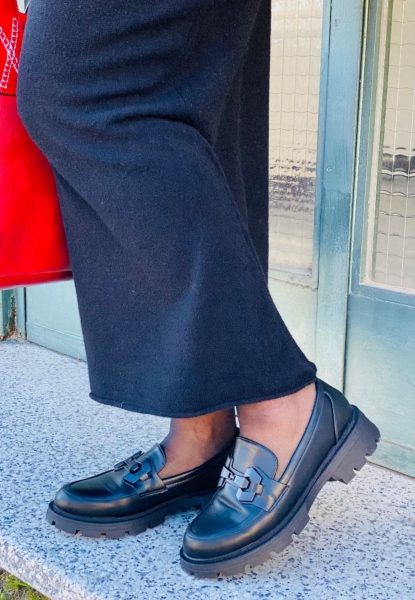 Mocassins à plateforme tendance