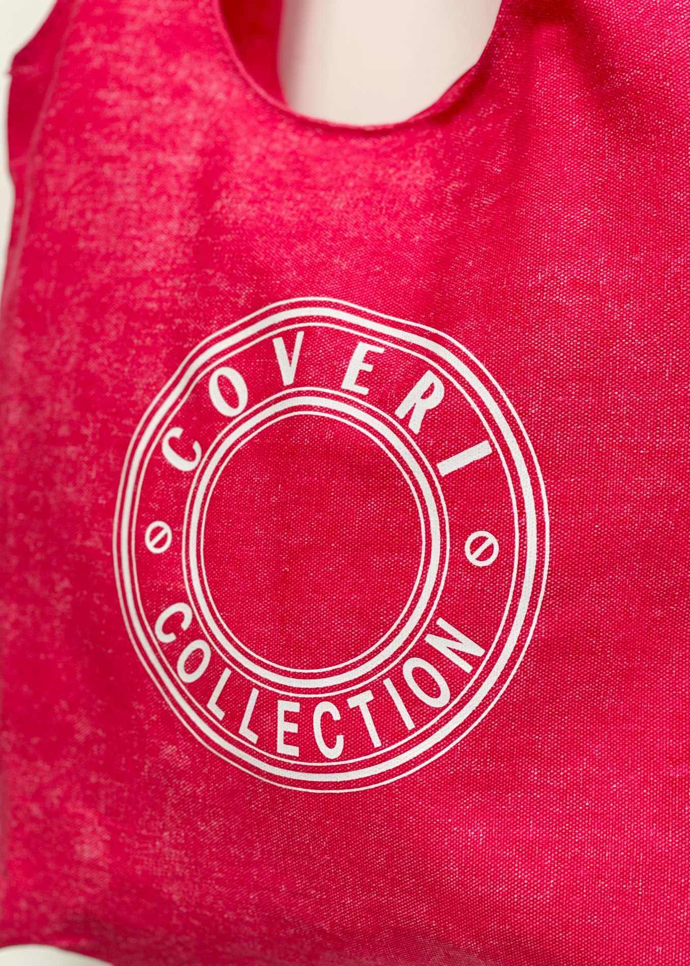 Sac en toile coton imprimé Coveri Collection